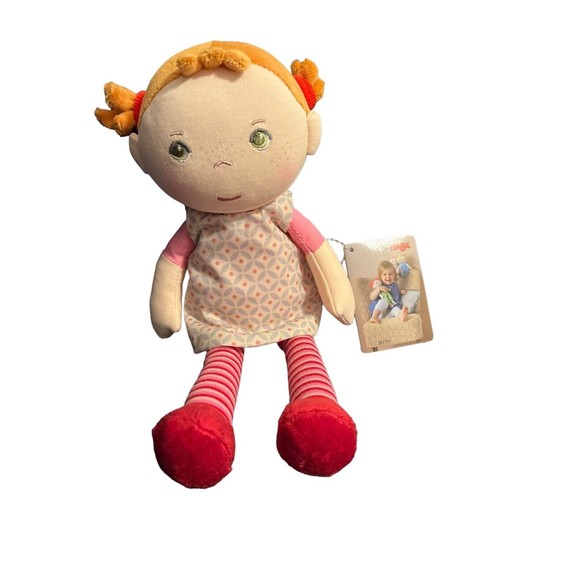 Haba | Toys | Haba Snug Up Roya Soft Doll Fuzzy Pigtails Embroidered ...